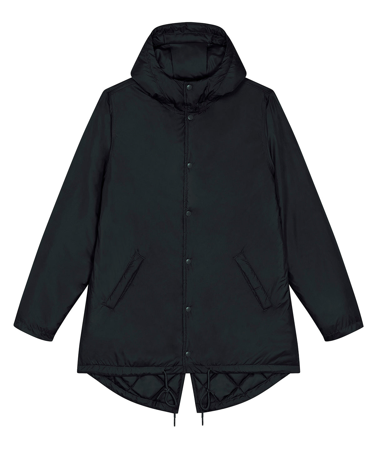 Unisex padded parka jacket (STJU841) | black – teeone