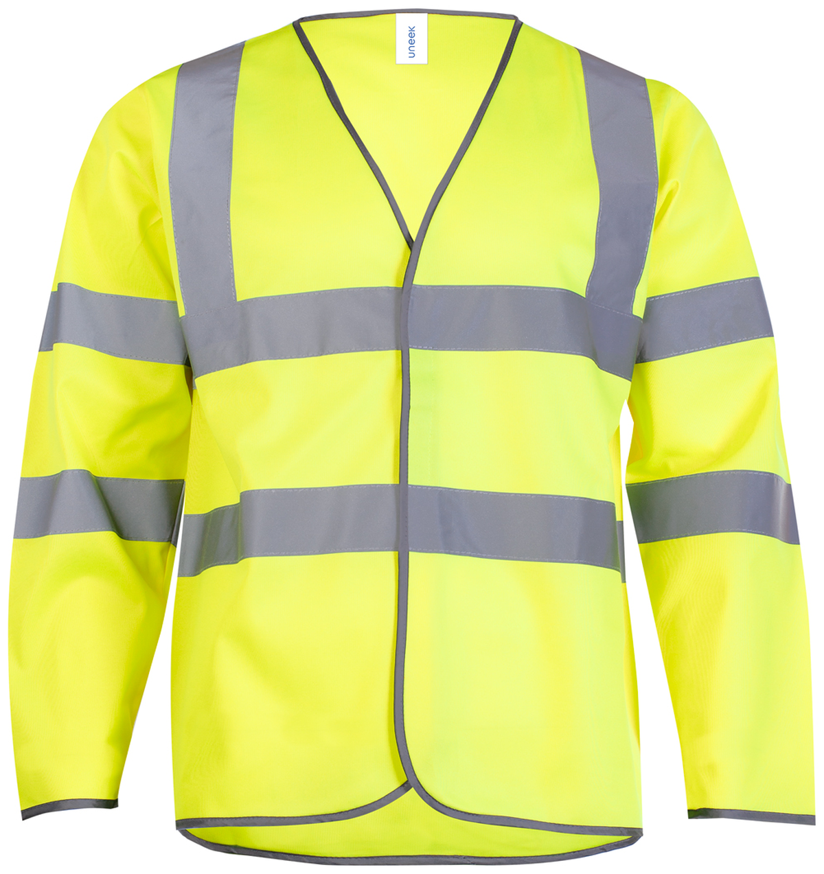 Customize UNEEK Long Sleeve Hi Vis Safety Waistcoat - UC802 – teeone